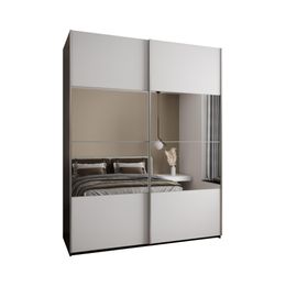 SCHWEBET&Uuml;RENSCHRANK 245,5/190/64 2-t&uuml;rig