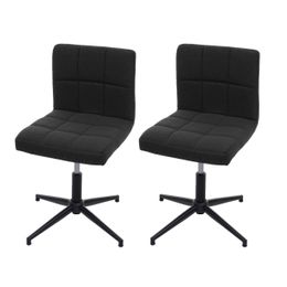 MCW ESSZIMMERSTUHL Anthrazit 2er-Set