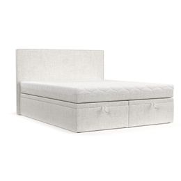 BOXBETT Zalla 140/200 cm Creme im Neve Stoff
