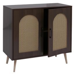 MCW KOMMODE Dunkelbraun