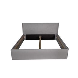Halmon Schlafkomfort Betten POLSTERBETT bali Grau 120 x 200 x 40 cm Stauraum Mit hochwertiger Matratze H3 (bis 120 kg) und Lattenrost