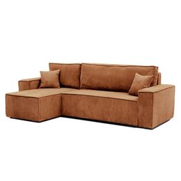 ECKSOFA Paris mit Schlaffunktion Cord