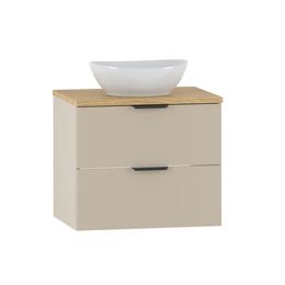 WASCHTISCH 60.6cm Astrid Kaschmir und Holz