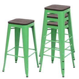 MCW BARHOCKER Gr&uuml;n 4er-Set