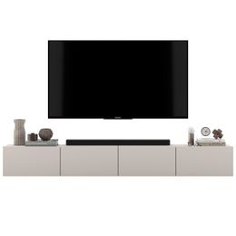 TV-LOWBOARD 2-er Set Enjoy Kaschmir Matt 120 cm
