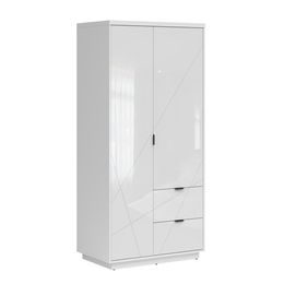 SCHRANK 2 T&uuml;ren Sven Wei&szlig;