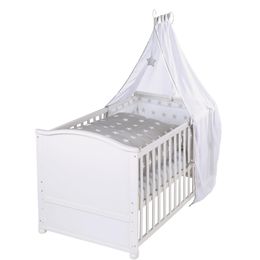 Roba BABYBETT Sterne 2 70 x 140 cm inkl. Textilien