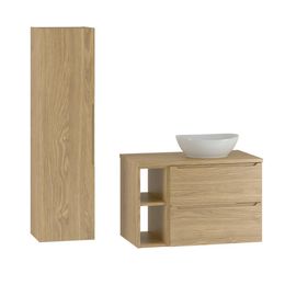 BADM&Ouml;BEL 80.6cm Viggo 2er-Set Holz