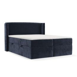 BOXBETT Viva 200/200 cm Marineblau im Lotta Stoff