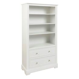 B&Uuml;CHERREGAL Wei&szlig;