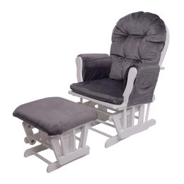 MCW RELAXSESSEL SCHWINGSTUHL Grau