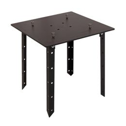 MCW BODENPLATTE SCHIRM PRO Schwarz