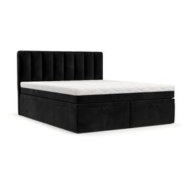 BOXBETT Lume 200/200 cm Schwarz im Kronos Stoff