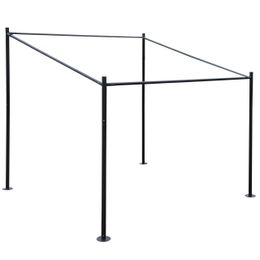MCW PERGOLA-GESTELL Schwarz