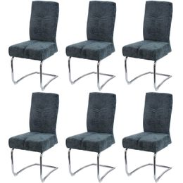 MCW ESSZIMMERSTUHL Blau 6er-Set