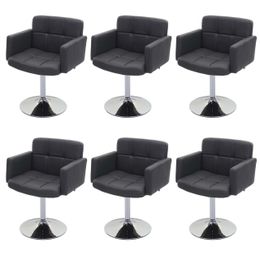 MCW ESSZIMMERSTUHL Grau 6er-Set