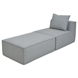 MCW CHAISELONGUE Hellgrau