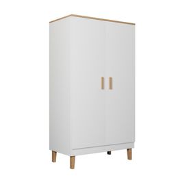 SCHRANK 2 T&uuml;ren Denver Wei&szlig;