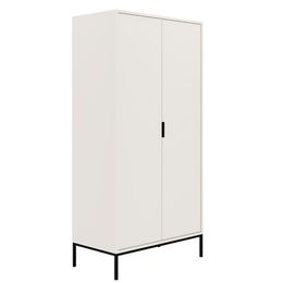 SCHRANK 2 T&uuml;ren Seattle Wei&szlig;