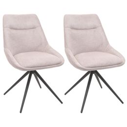 MCW ESSZIMMERSTUHL Beige 2er-Set