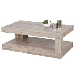 MCW COUCHTISCH rechteck Eiche Sanremo Dekor