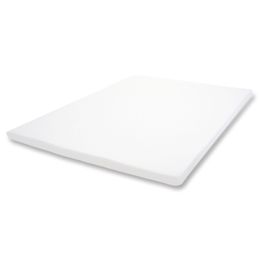 MCW KALTSCHAUM-MATRATZENTOPPER 6CM Wei&szlig;
