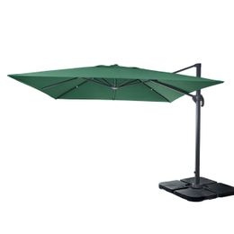 MCW AMPELSCHIRM I Dunkelgr&uuml;n 300/300 cm