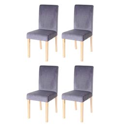 MCW ESSZIMMERSTUHL Grau 4er-Set