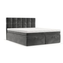 BOXBETT Elano 180/200 cm Grau im Kronos Stoff
