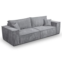 SOFA Isaac 4 Sitzpl&auml;tze Hellgrau