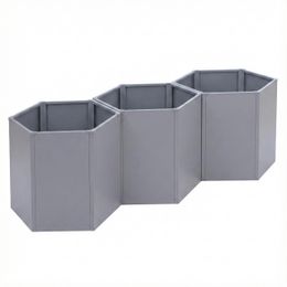 MCW HOCHBEET 3ER-SET Grau 3er-Set-Set