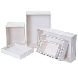 MCW HOLZBOX Wei&szlig; 6er-Set