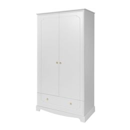 SCHRANK 2 T&uuml;ren Royal Wei&szlig;