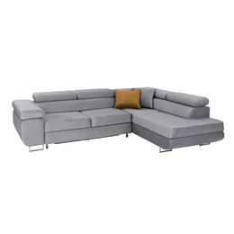 ECKSOFA Wilson 4 Sitzpl&auml;tze Grau