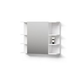 BADSPIEGELSCHRANK Fucino Wei&szlig; 79.6 x 64 cm