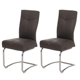 MCW ESSZIMMERSTUHL Grau 2er-Set