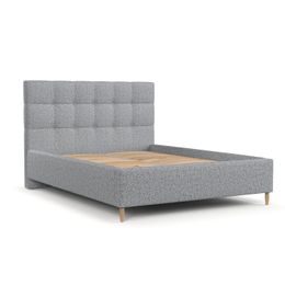 POLSTERBETT Cora 120/200 cm Grau im Riva Stoff