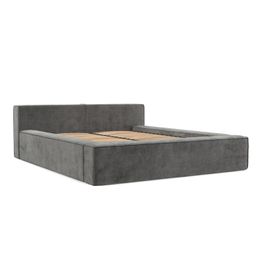 POLSTERBETT Casto mit Stauraum 140/200 cm Grau im Terra NW Stoff