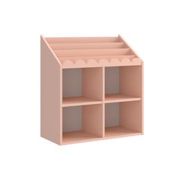 B&Uuml;CHERREGAL Book Nook Rose