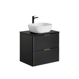 WASCHTISCH 60.6cm Adriel Mattschwarz