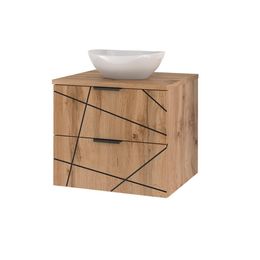 WASCHTISCH 60.6cm Teren Holz