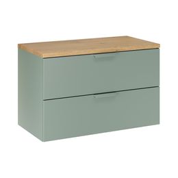 WASCHTISCHUNTERSCHRANK 80.6cm Oria Gr&uuml;n