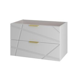 WASCHTISCHUNTERSCHRANK 80cm Aurora Wei&szlig;