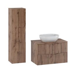 BADM&Ouml;BEL 80.6cm Tao 2er-Set Holz