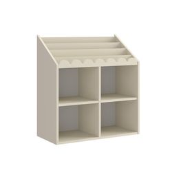 B&Uuml;CHERREGAL Book Nook Beige