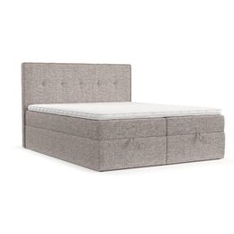 BOXBETT Tivra 160/200 cm Beige im Neve Stoff