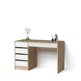 SCHMINKTISCH Imola Wei&szlig;/Sonoma 120 cm
