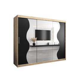 SCHWEBET&Uuml;RENSCHRANK 200/250/62 3-t&uuml;rig