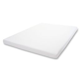 MCW KALTSCHAUM-MATRATZENTOPPER 10CM Wei&szlig;
