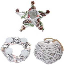 MCW ADVENTSKRANZ 3ER SET Multicolor